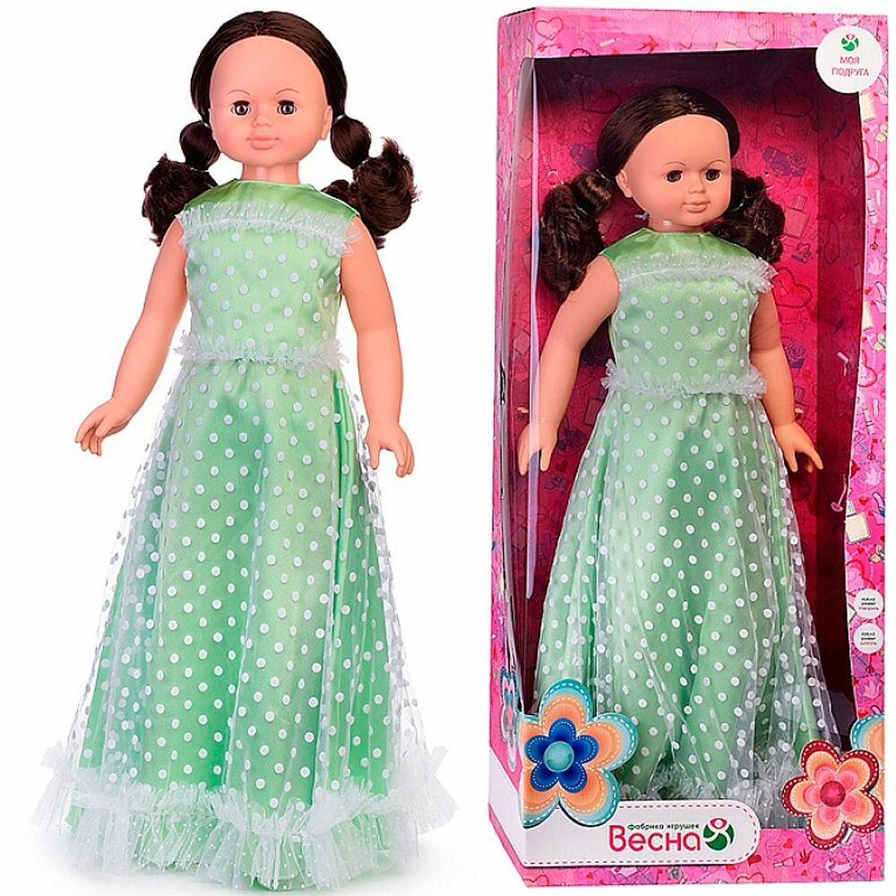 Кукла Снежана праздничная 6 озв В4148/о