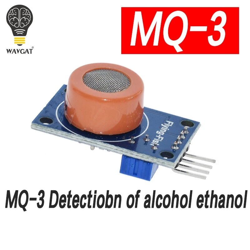 Датчики газа MQ-2 MQ-3 MQ-4 MQ-5 MQ-6 MQ-7 MQ-8 MQ-9 MQ-135 набор из 9 штук для Arduino MQ3
