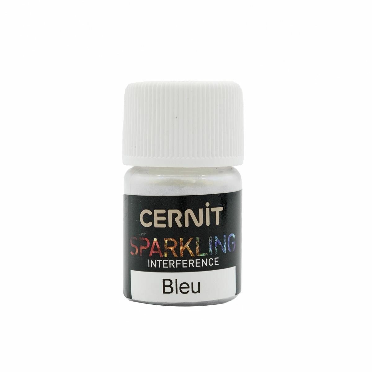 Мика-порошок Cernit "Sparkling Powder", слюда, проявляющийся, цвет 200, голубой, CE6110005, 5 г
