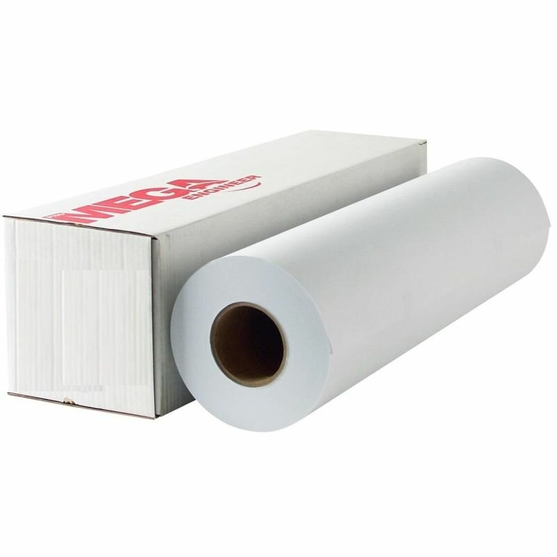 Бумага для печати ProMEGA "Engineer", Standart, широкоформатная, 80 г/м2, 620 мм, 150 м, втулка 76,2 мм