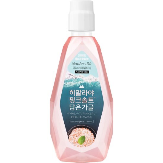 Ополаскиватель для полости рта Perioe Himalaya Pink Salt Ice Calming Mint, ледяная мята, 760 мл