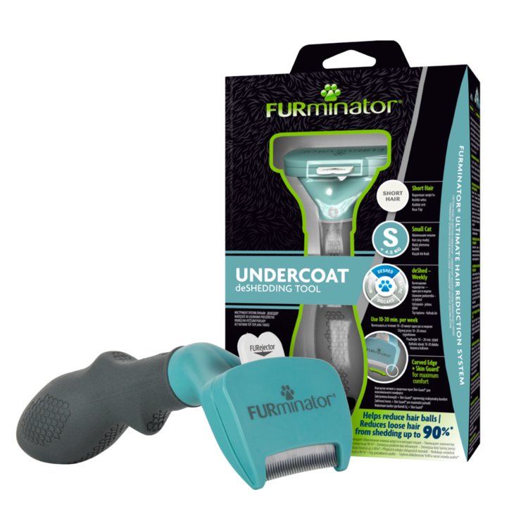 FURminator UnderCoat S для маленьких кошек c короткой шерстью, 1 шт