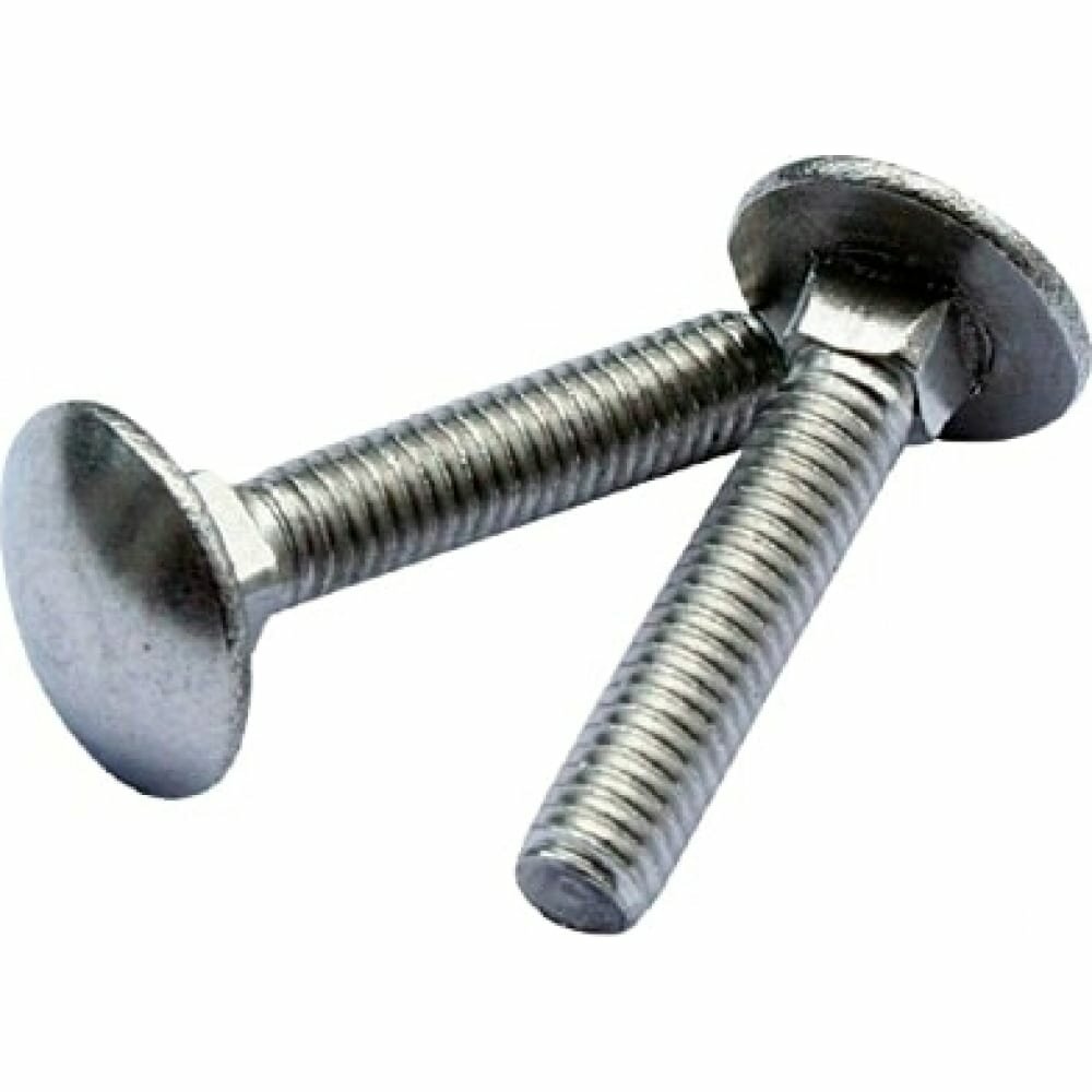 Мебельный оцинкованный болт креп-комп 6х16 DIN603 360 шт.