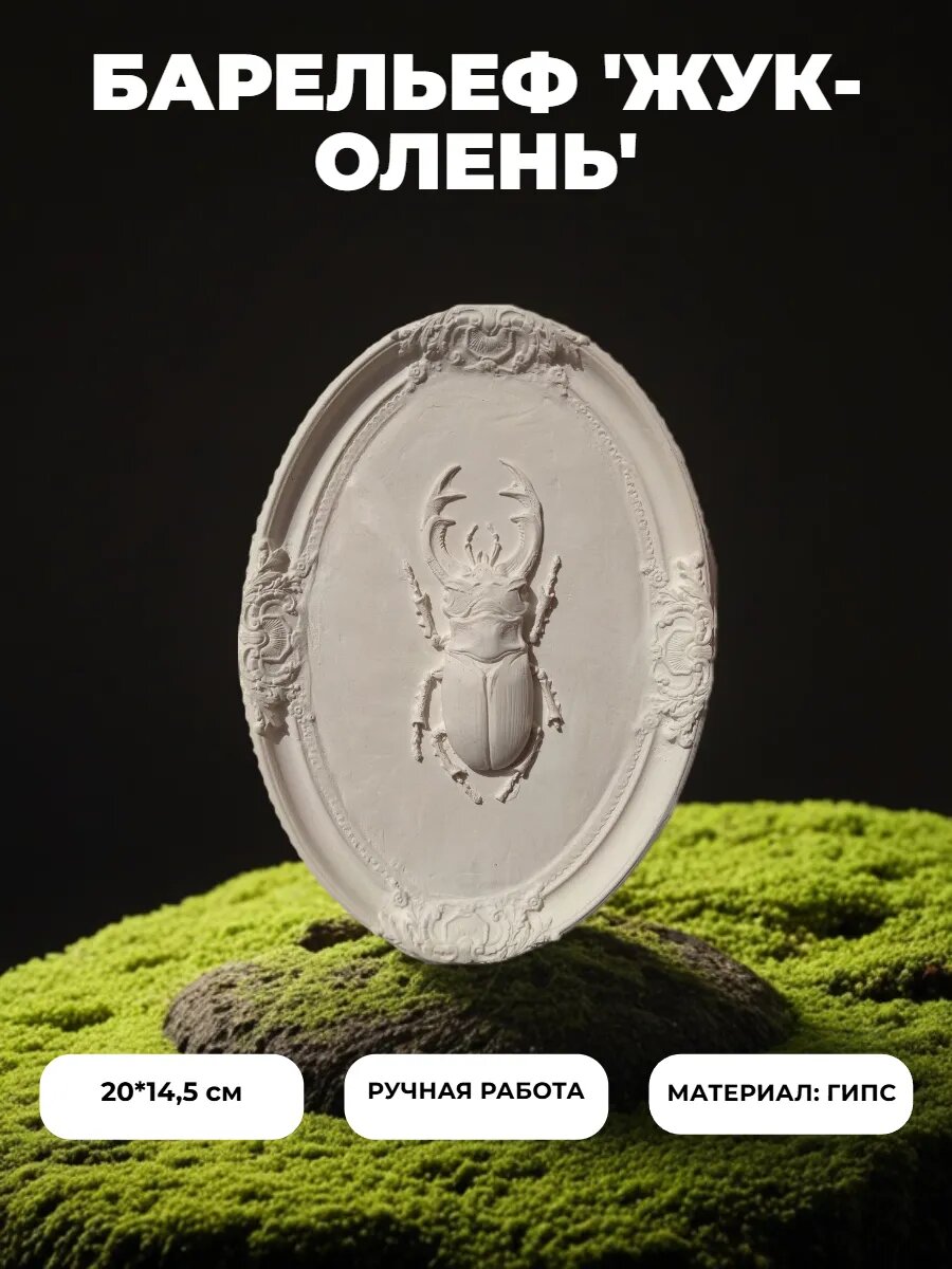 Панно для раскрашивания жук-олень