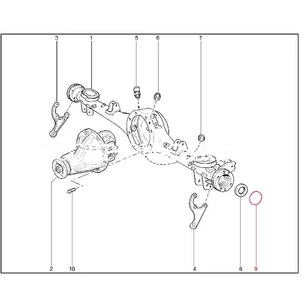 LADA 21210240106500 кольцо уплотнительное полуоси [org]