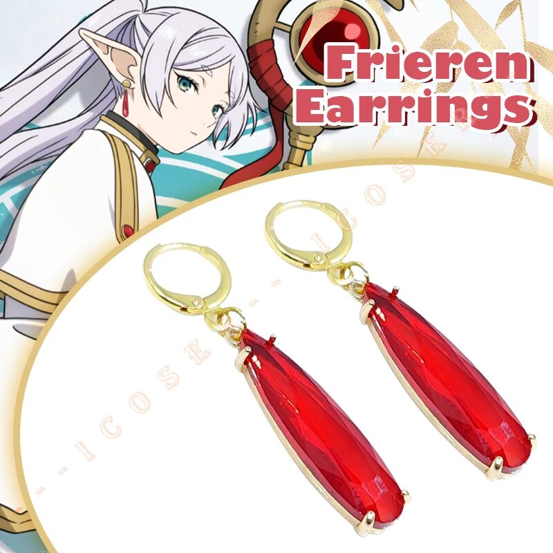 Косплей-серьги и парик Frieren TDAICHAN