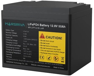 Аккумуляторная батарея MARSRIVA (MR-LFP12-50-LAR)
