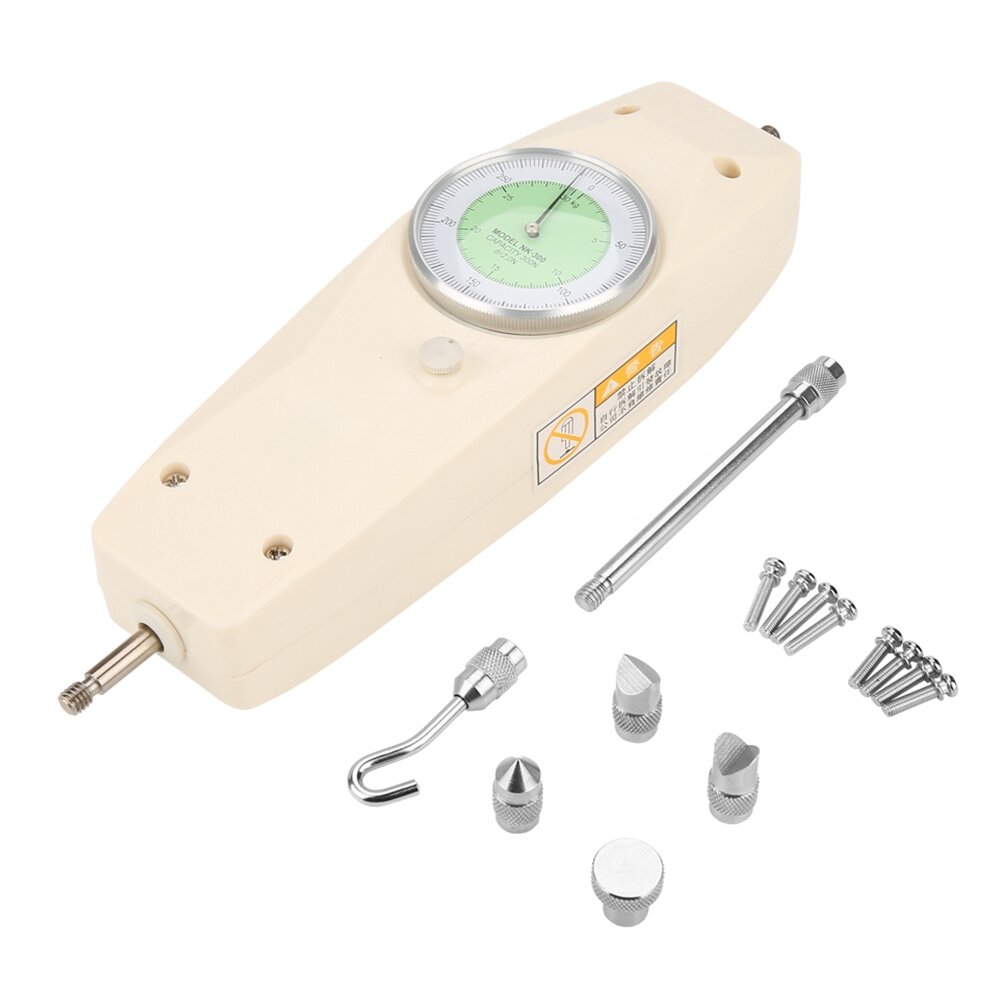 Аналоговый динамометр, ручной, простой и удобный динамометр с винтами для электроприборов, крепежных изделий и автозапчастей.