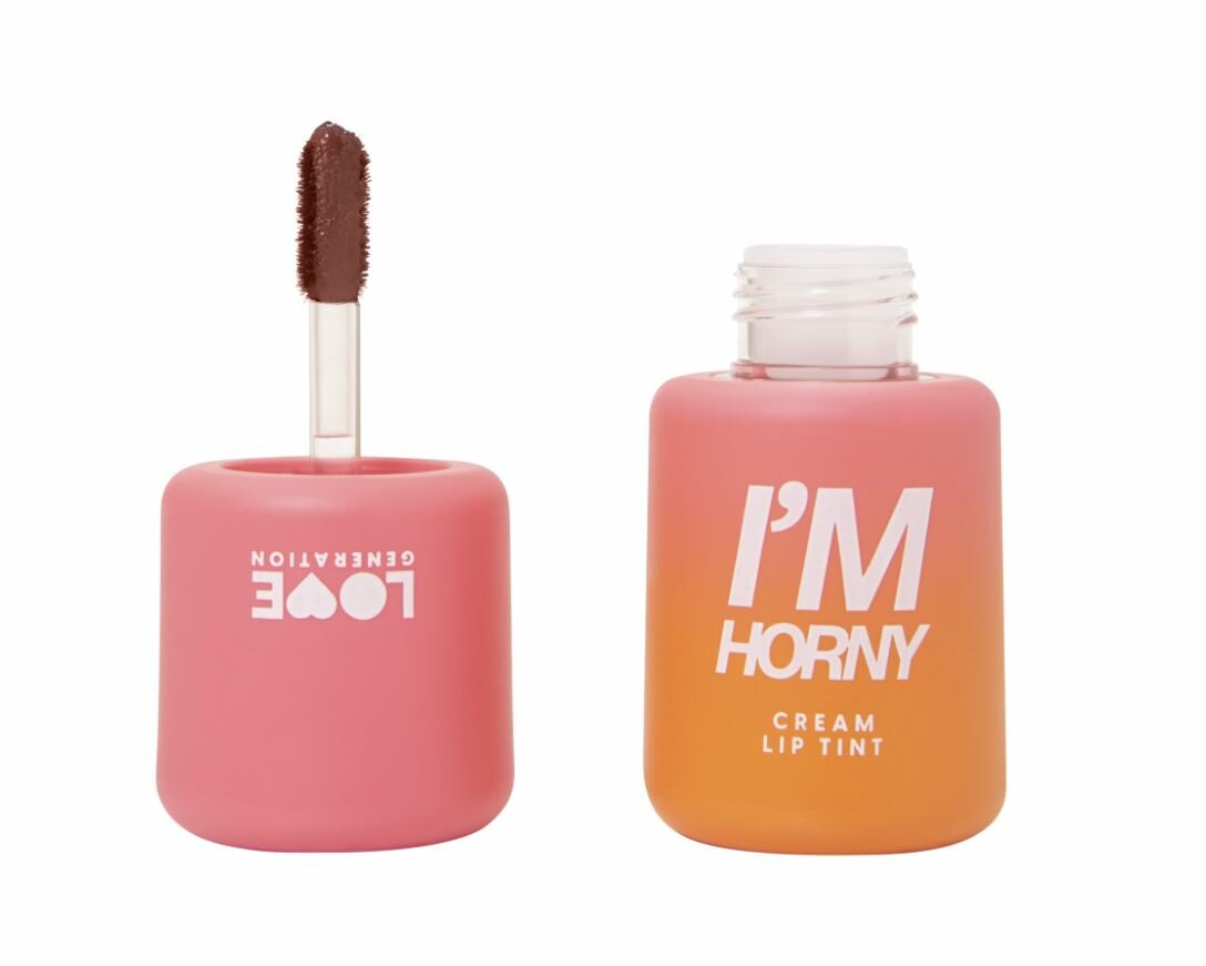 Тинт Love Generation кремовый для губ Lip Tint I'm Horny тон 06 Chillin Caramel коричневый, 3 мл