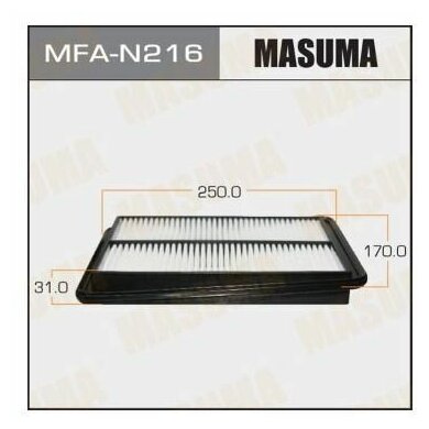 Фильтр воздушный NISSAN QASHQAI MASUMA MFA-N216