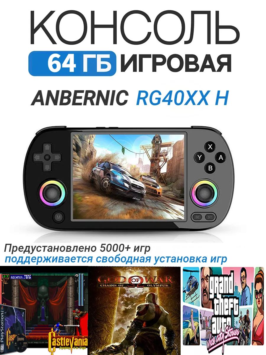 Портативная игровая консоль ANBERNIC RG40XX H