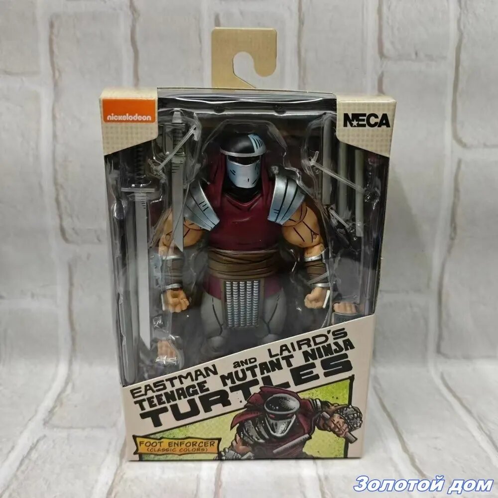 Nickelodeon Neca Eastman and Laird's Teenage Mutant Ninja Turtles TMNT / Нека Истман и черепашки-ниндзя-подростки-мутанты Лэрда, фигурки героев, Коллекционные детские игрушки