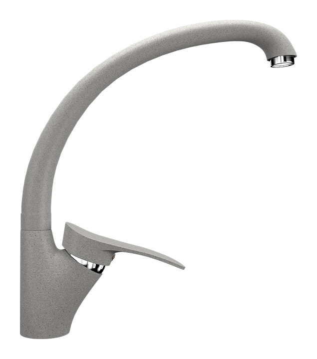 Смеситель для кухни ULGRAN U-001, Серый-310