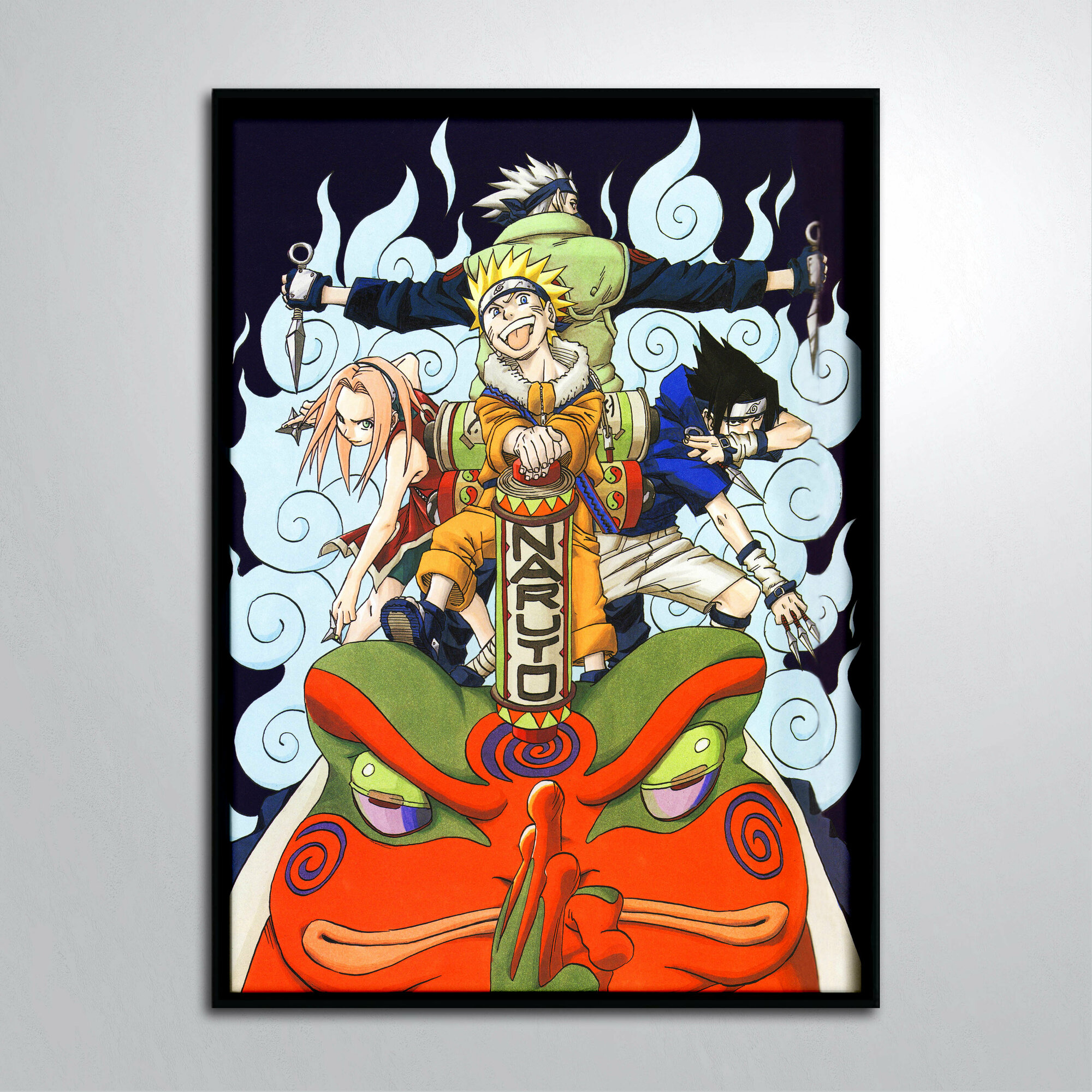 Постер без рамы/Аниме Наруто Naruto