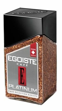 EGOISTE Кофе растворимый Platinum, 100 г