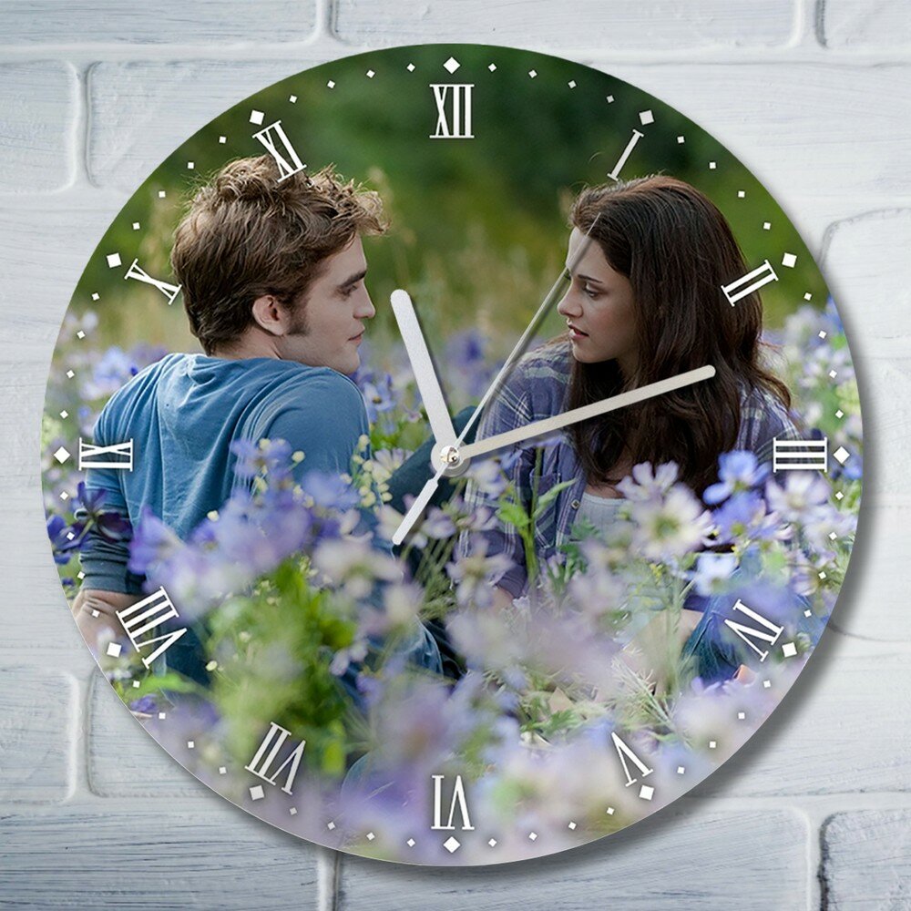 Настенные часы УФ "фильм сумерки (белла, эдвард, джейкоб, каллены, twilight) - 10445"