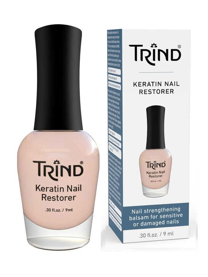 Trind, Keratin Nail Restorer Кератиновый восстановитель ногтей, 9 мл