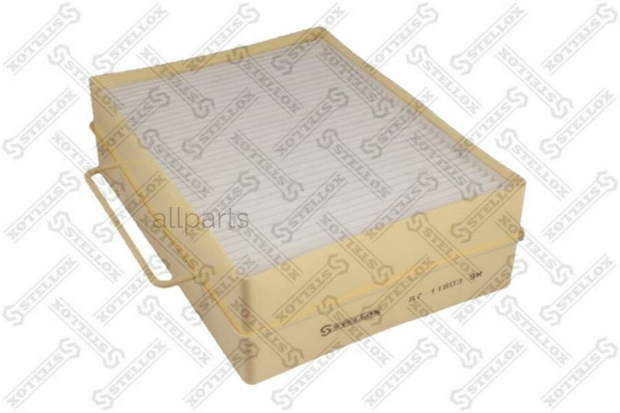 STELLOX 8711803SX фильтр воздушный! кабины L165 B223 h68 \SCANIA