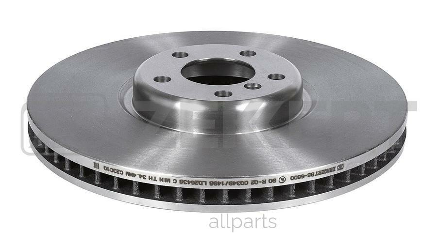 ZEKKERT BS-6600 Диск тормозной перед. лев. BMW X5 (F15 F85 E70) 11- X6 (F16 F86 E71 E72) 11-