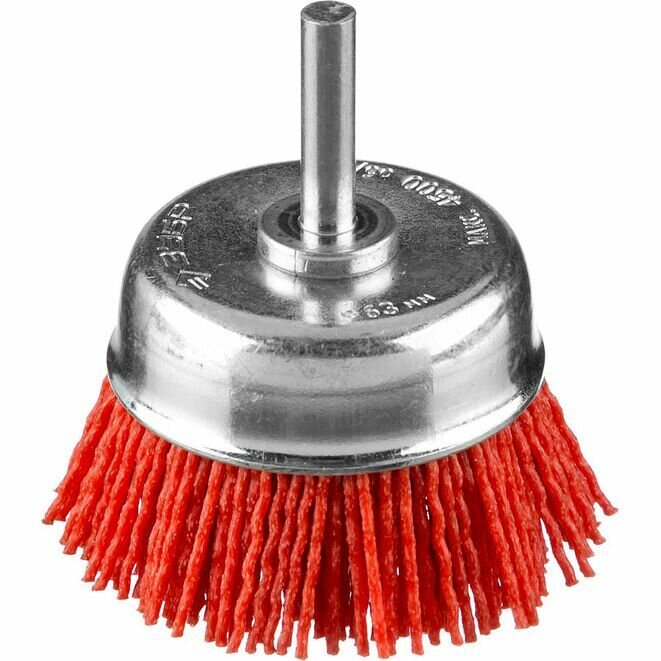 Щетка чашечная для дрели Профессионал, ЗУБР 63 мм
