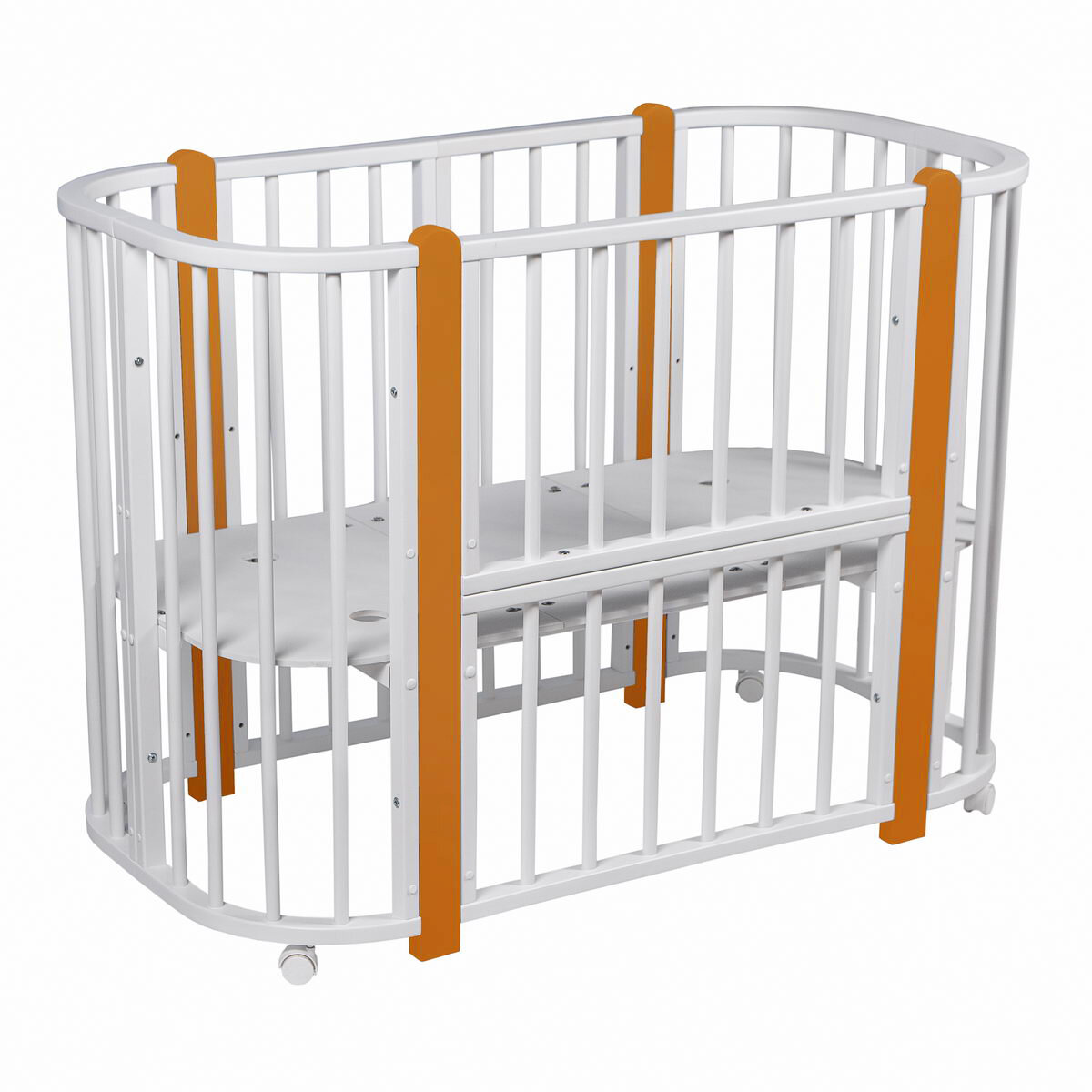 PITUSO Кровать детская + маятник 5в1 Asti Белый-Бук