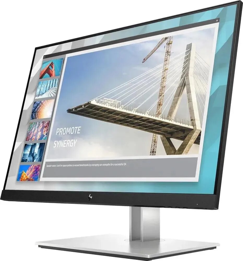 Монитор 24" HP E24i G4 (9VJ40AA) черный (IPS,1920x1080,60Hz,5ms)