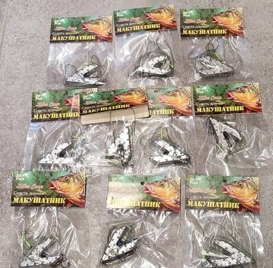 Жмыховка "Мокушатник Ласточкин Хвост", 90 г, для ловли карпов, 10 штук