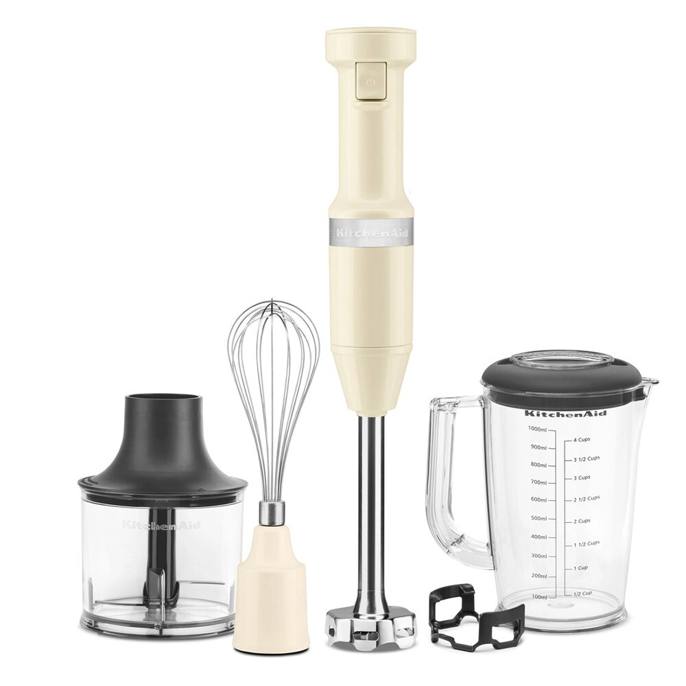Блендер KitchenAid 5KHBV83EAC, мощность 180Вт, 3 скорости, защита от перегрева