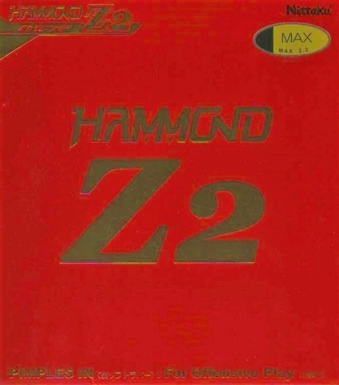 Накладка для ракетки Nittaku Hammond Z2 max black