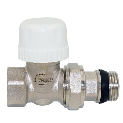 Клапан радиаторный термостатический прямой с уплотнительным кольцом быстрого монтажа 3/4" TIM RVD206.03