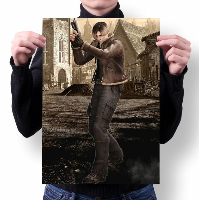 Плакат Resident Evil, Обитель зла №3, А4