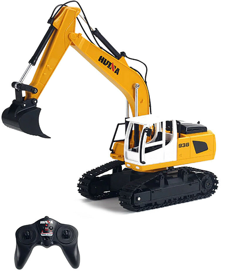 Радиоуправляемый экскаватор HUI NA TOYS масштаб 1:24 2.4G - HN1516