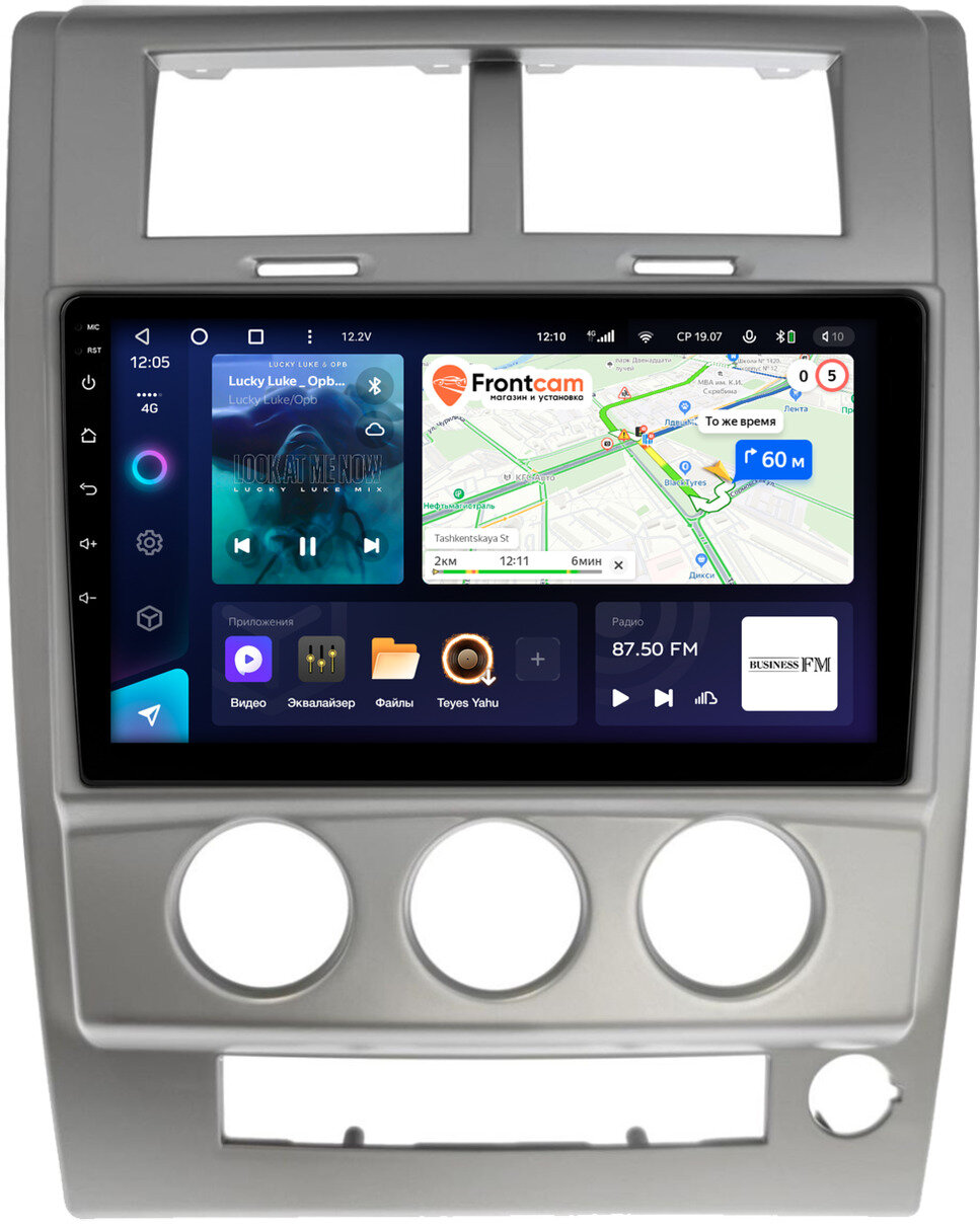 Штатная магнитола Jeep Cherokee 4 (KK), Liberty (North America) 2007-2012 Teyes CC3L 4/32 10" RM-10-0034 Android 10 (4G-SIM, DSP, IPS)