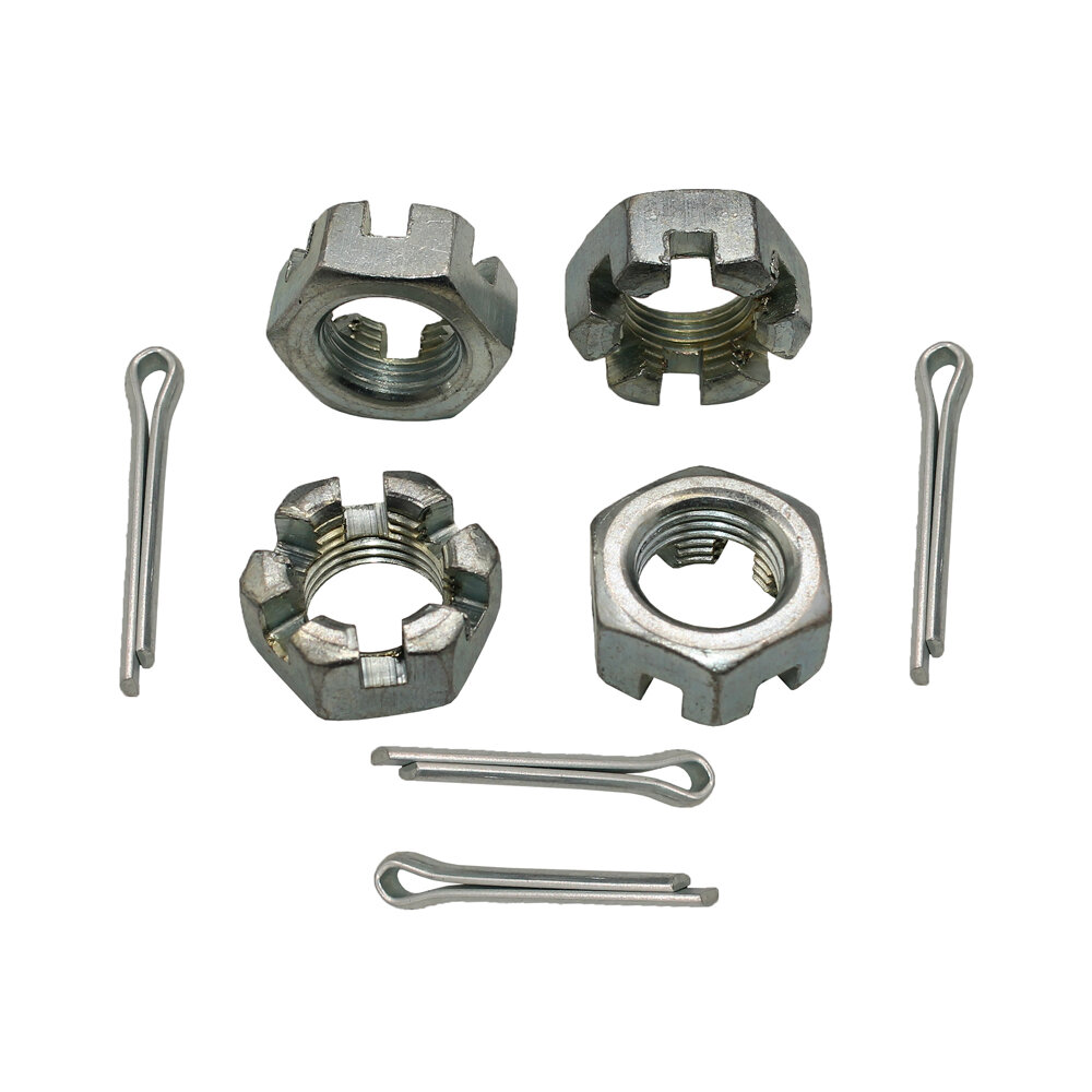 Гайка М16х1,5 рулевого шарнира для а/м Г-3302-3221,2217,3307 (гайка 4 шт+ шплинт 4 шт) Riginal