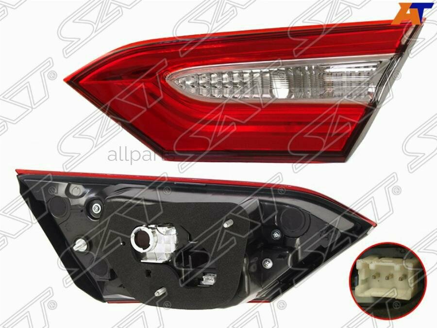 SAT ST-212-14T2R Фонарь в крышку багажника Toyota Camry (XV70) 17-22 (Справа)