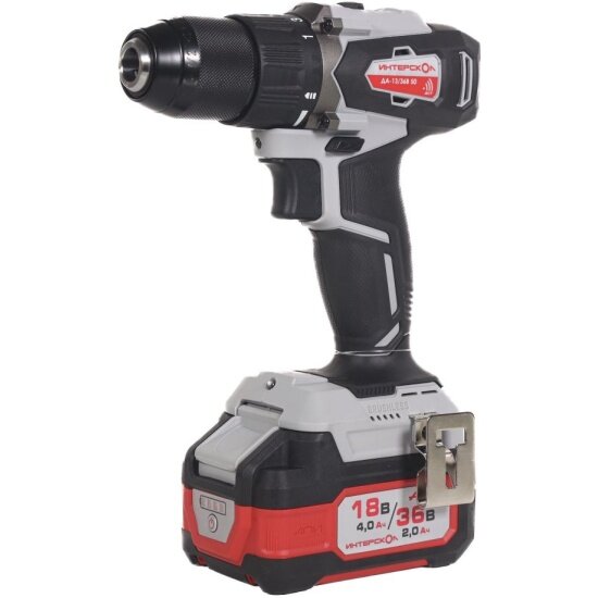 Дрель-шуруповерт Интерскол аккумуляторная DA-13/36V 50