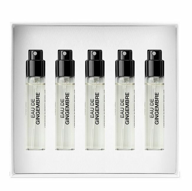 Mizensir eau de gingembre edp 5x8 ml refills - набор сменных блоков парфюмерной воды