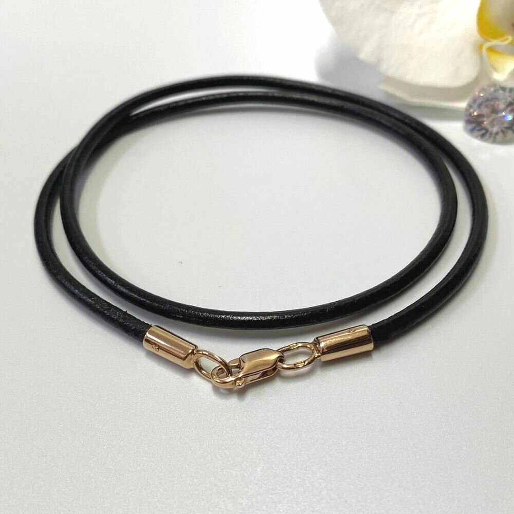 Шнур красное золото, 585 проба