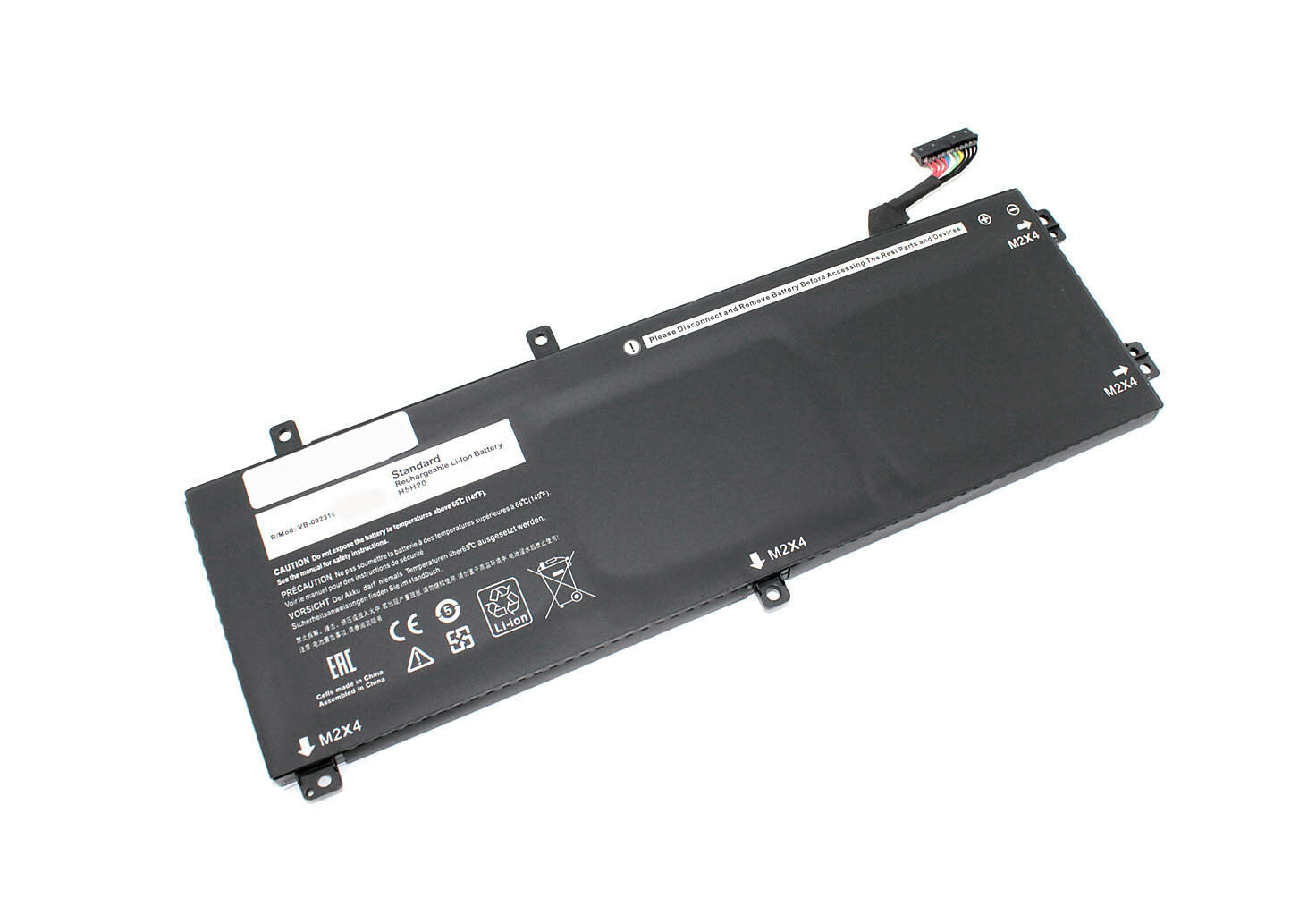 Аккумулятор OEM (совместимый с H5H20) для ноутбука Dell Precision 5510 11.55V 4800mAh