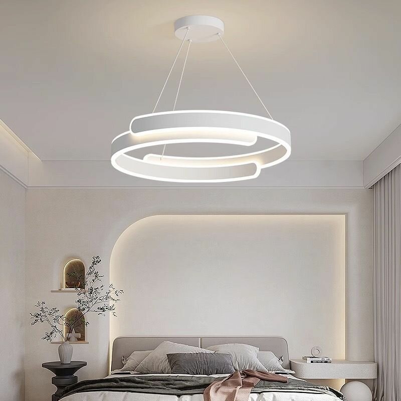 Люстра LJHI, LED, пульт дистанционного управления, 10м², IP16 — фото 1