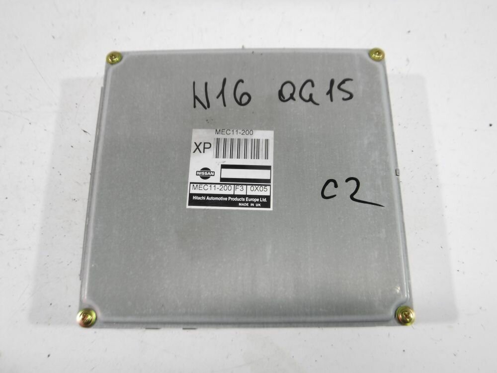 Блок управления двигателем Nissan Almera N16 MEC11200