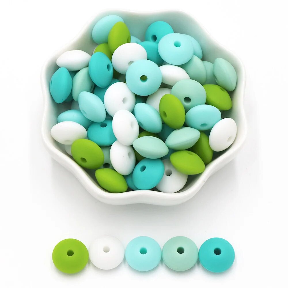 BOBO.BOX 20 шт. силиконовые бусины из линзы 12 мм для пищевых продуктов грызун DIY Детский кулон ожерелье детский Прорезыватель игрушки детские товары