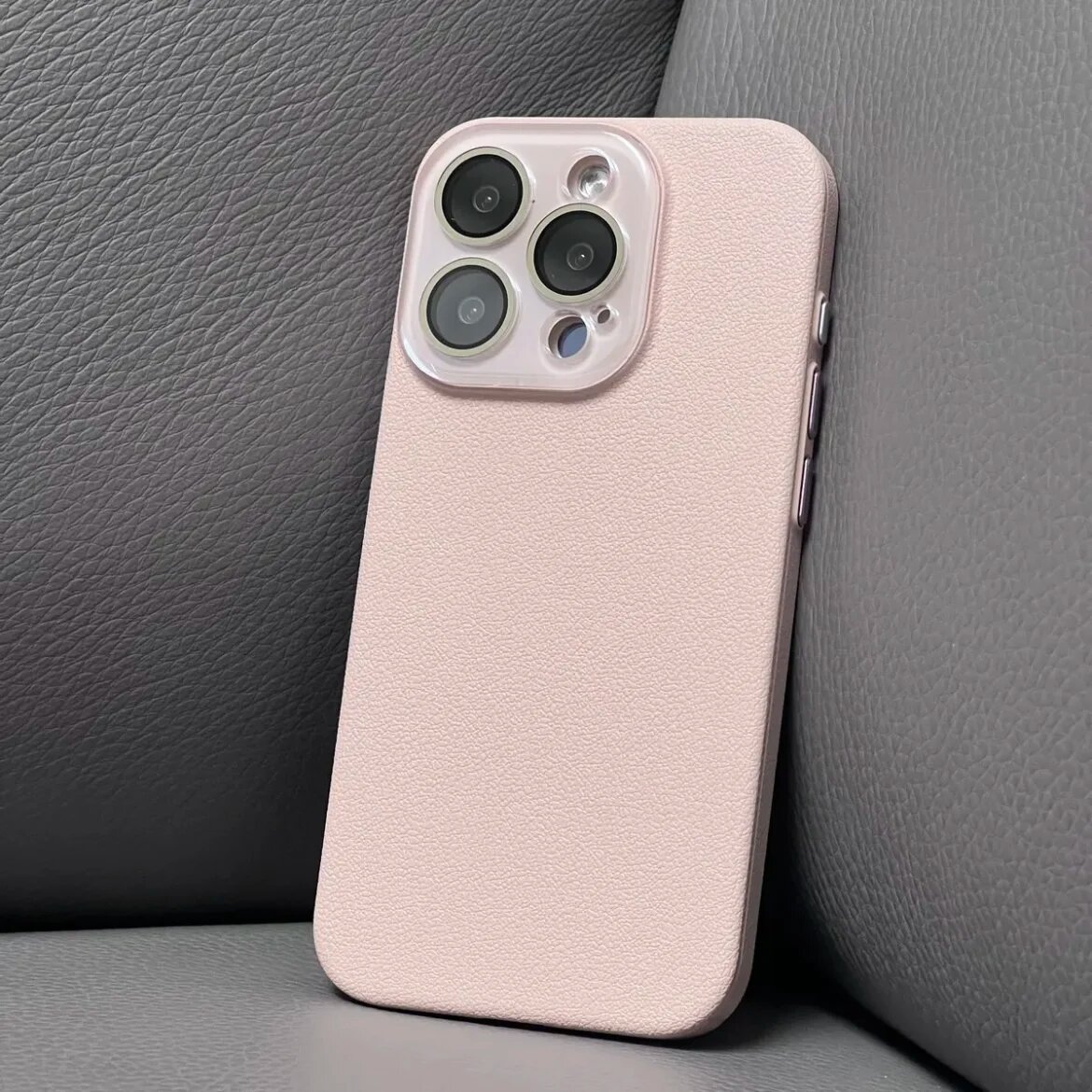 Розовый чехол для iPhone 15 Pro Max, Pink LZW
