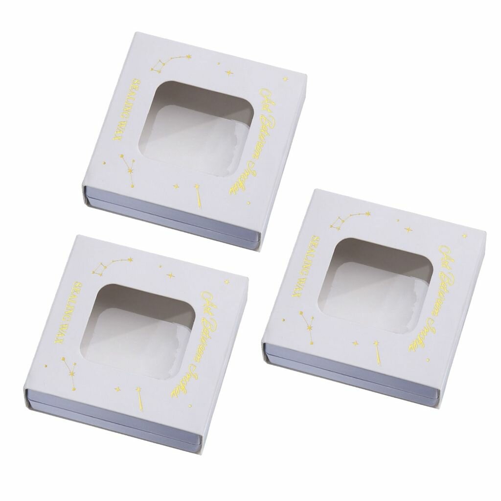 3 шт, сургучная печать, штамп, коробка для хранения, контейнер, витрина, простой в использовании коллекционера