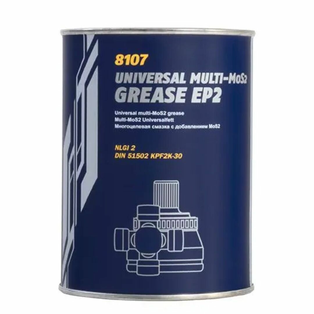 MANNOL 8107 Многоцел. смазка Grease ЕР2 (ШРУС) 800г