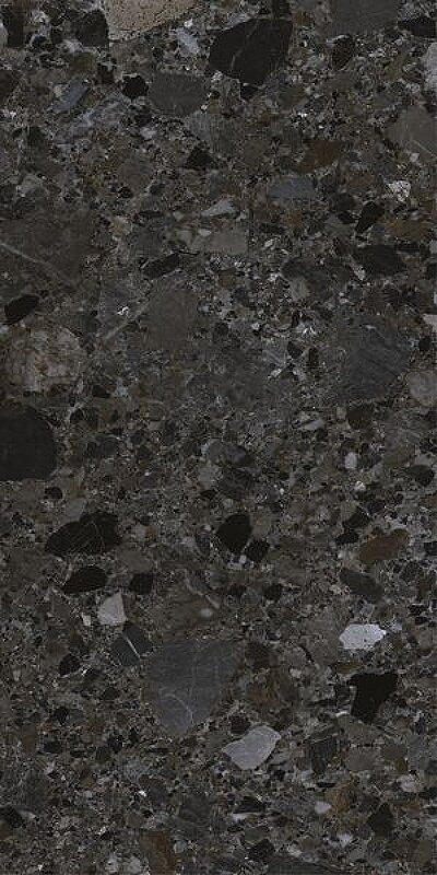 Керамогранит STN Inlay Dark Pul Rect 60х120 см черный глянцевая