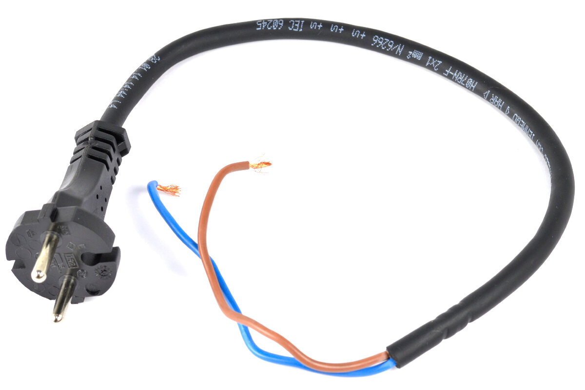 Кабель сетевой для электропилы цепной MAKITA UC3530A, UC3550A, UC4030A, UC4050A, UC4530A, UC4550A, UC3551A