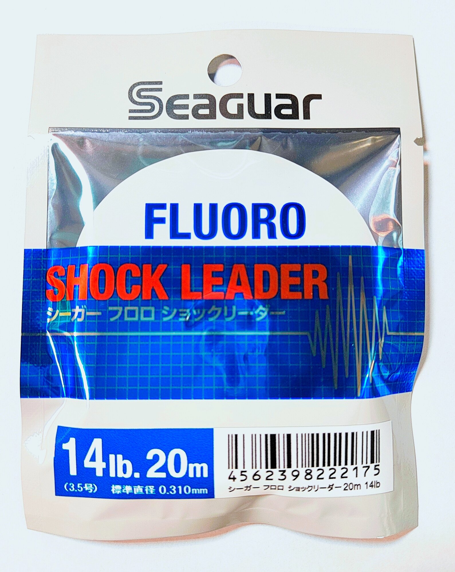 Флюорокарбон SEAGUAR Fluoro Shock Leader 20m #3.5 (14lb/6.2кг/0.310mm)