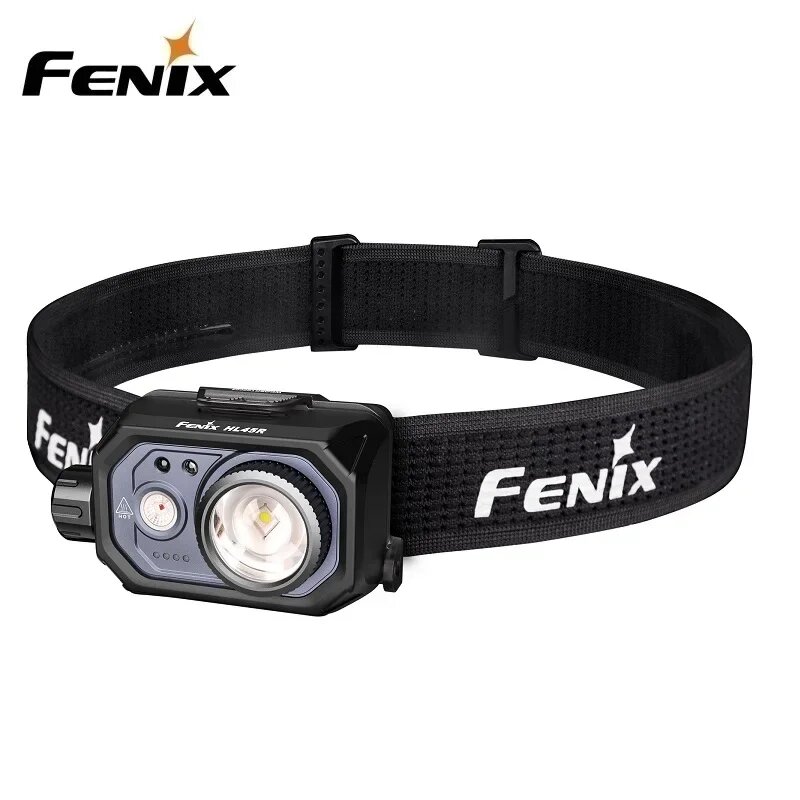 Новый налобный фонарь Fenix HL45R, 1000 люмен, с регулируемой фокусировкой, в комплекте аккумулятор 1900 мАч