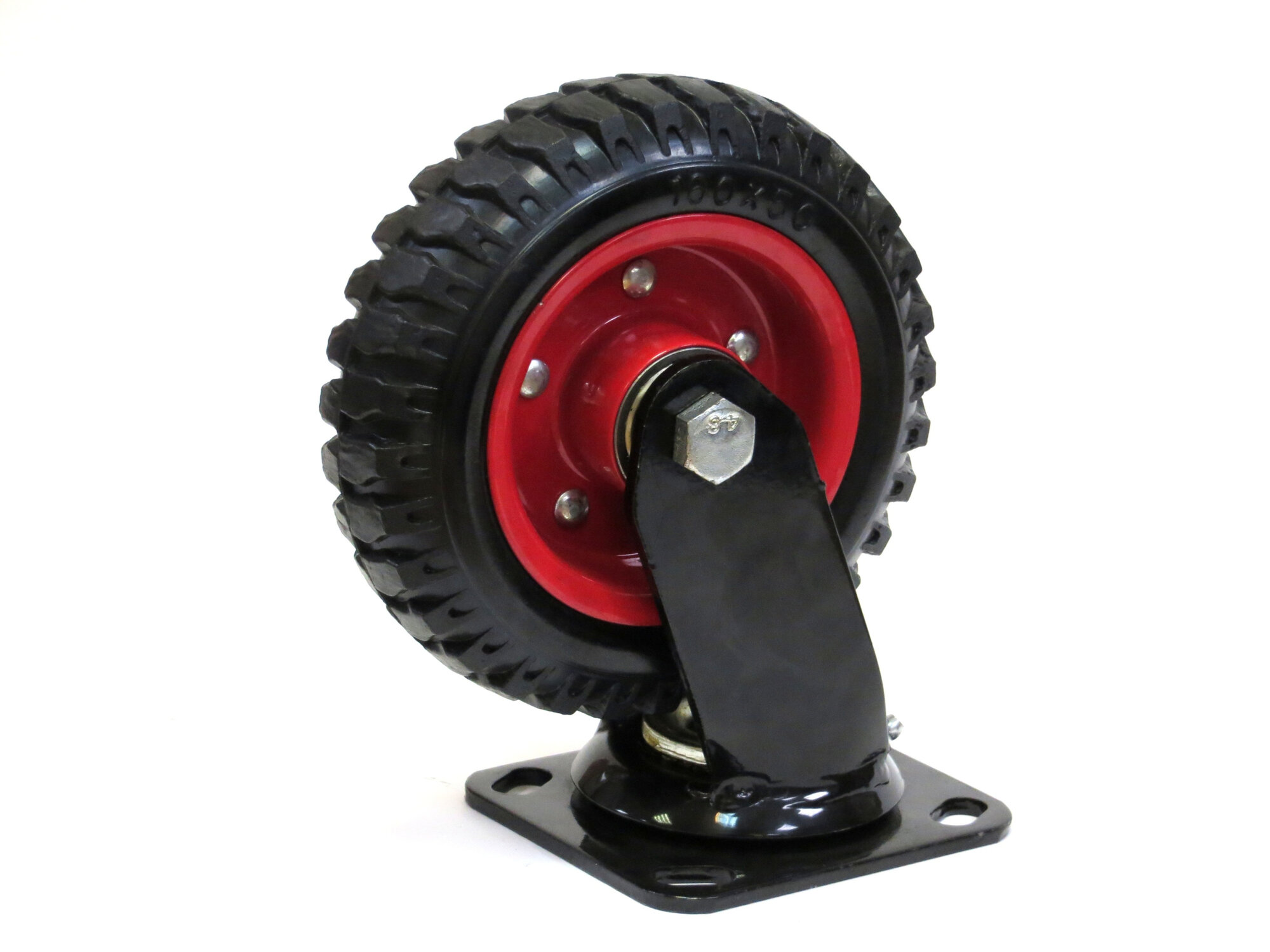 Колесо поворотное SC-90 (г/п 200кг, Ф 160мм), крепление платформа